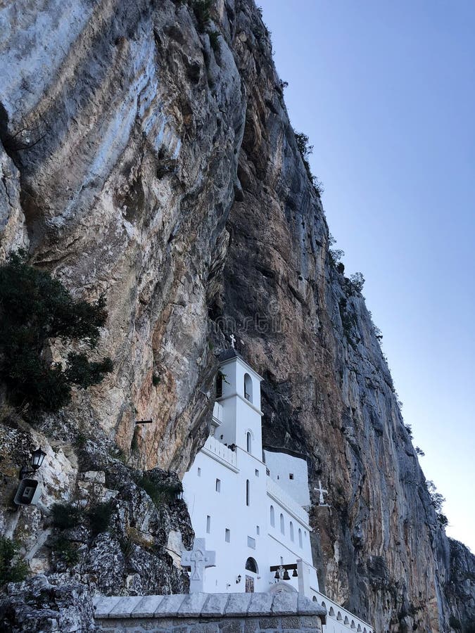 Monastery Ostrog stock image. Image of montenegro, manastir - 148506561