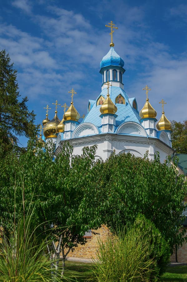 Monastery in Pochaev stock image. Image of view, entrance - 61193985