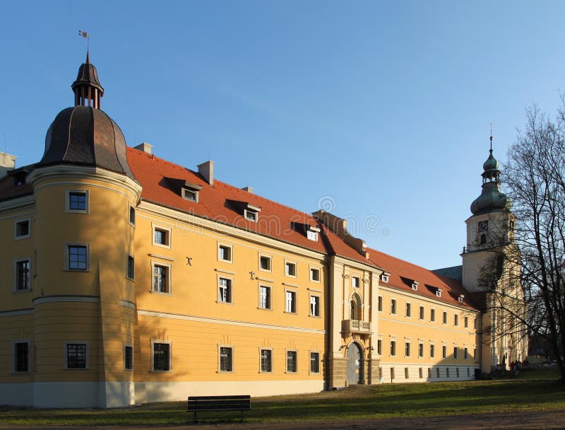 Monastery in Poland stock image. Image of exterior, poland - 12495669
