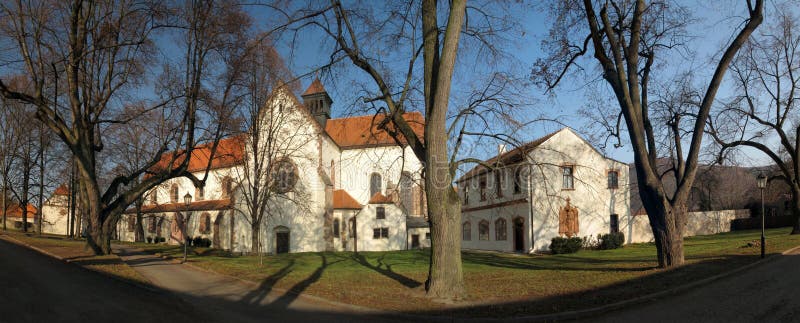 Monastery Porta Coeli in Predklasteri U Tisnova Stock Image - Image of ...