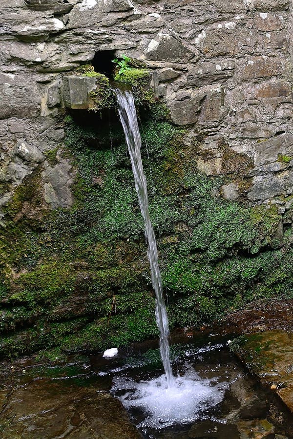 Monastery Ruins, Struell Wells, Northern Ireland Stock Image - Image of ...