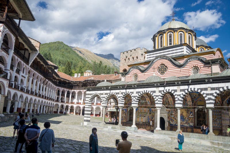 The Monastery of Saint Ivan of Rila Editorial Image - Image of faith ...