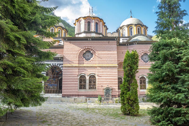 The Monastery of Saint Ivan of Rila Editorial Image - Image of ...