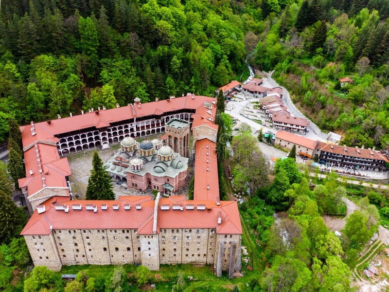 Monastery of Saint Ivan John of Rila Rila Monastery, Bulgaria Stock ...