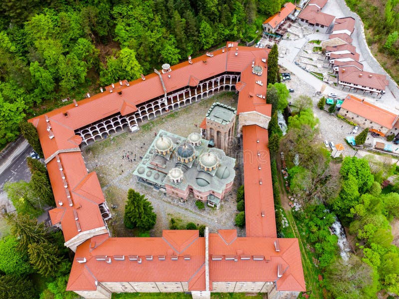 Monastery of Saint Ivan John of Rila Rila Monastery, Bulgaria Stock ...