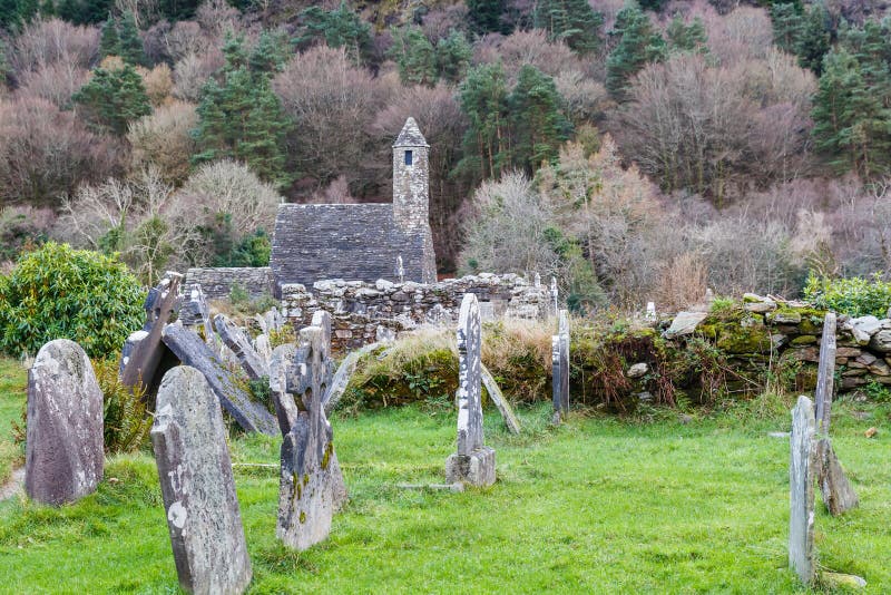 St. Kevin s Monastery stock image. Image of history, europe - 17237325