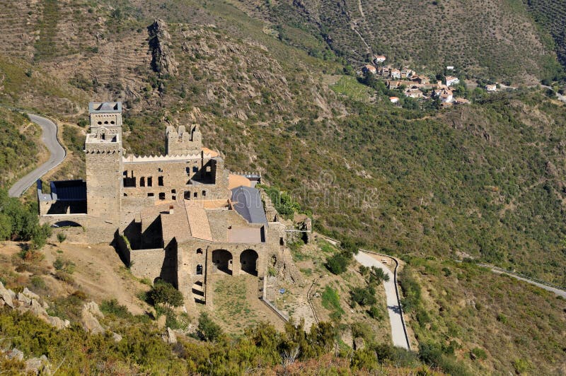 Monastery of Sant Pere De Rodes Stock Image - Image of religious, spain ...
