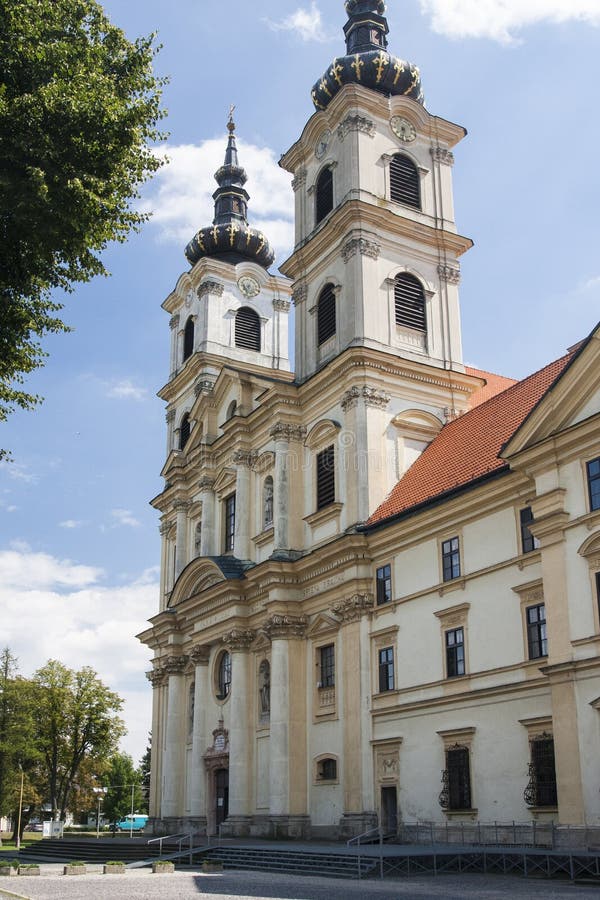 Basilica Sastin - Straze stock photo. Image of monument - 6897348