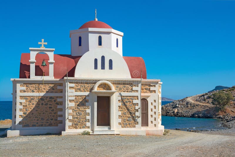 Monastery by the sea stock photo. Image of landscape - 37788590