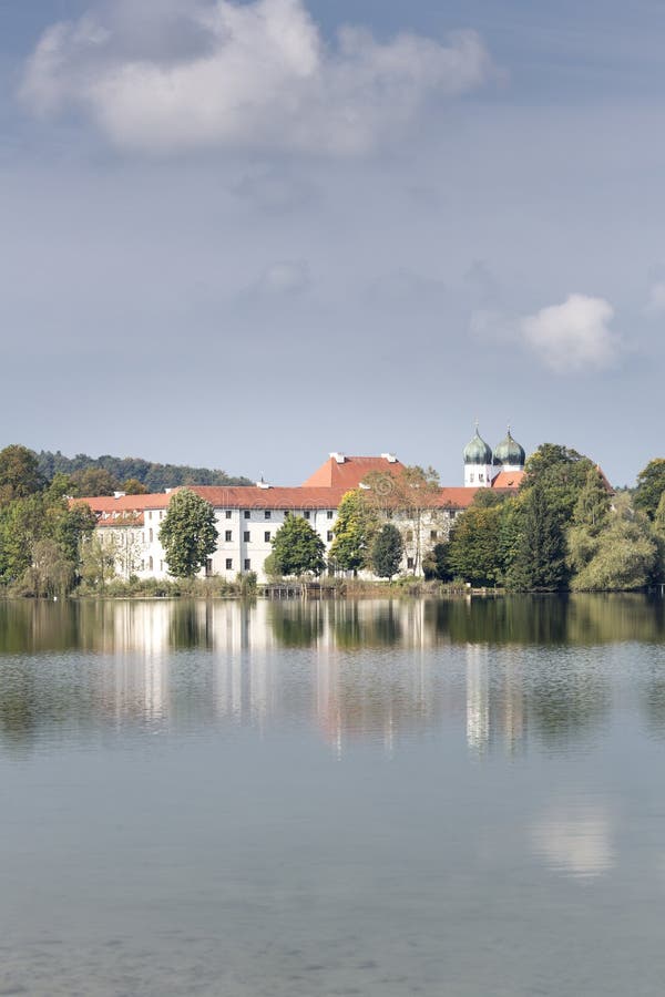 Monastery Seeon in Bavaria, Germany Stock Image - Image of building ...