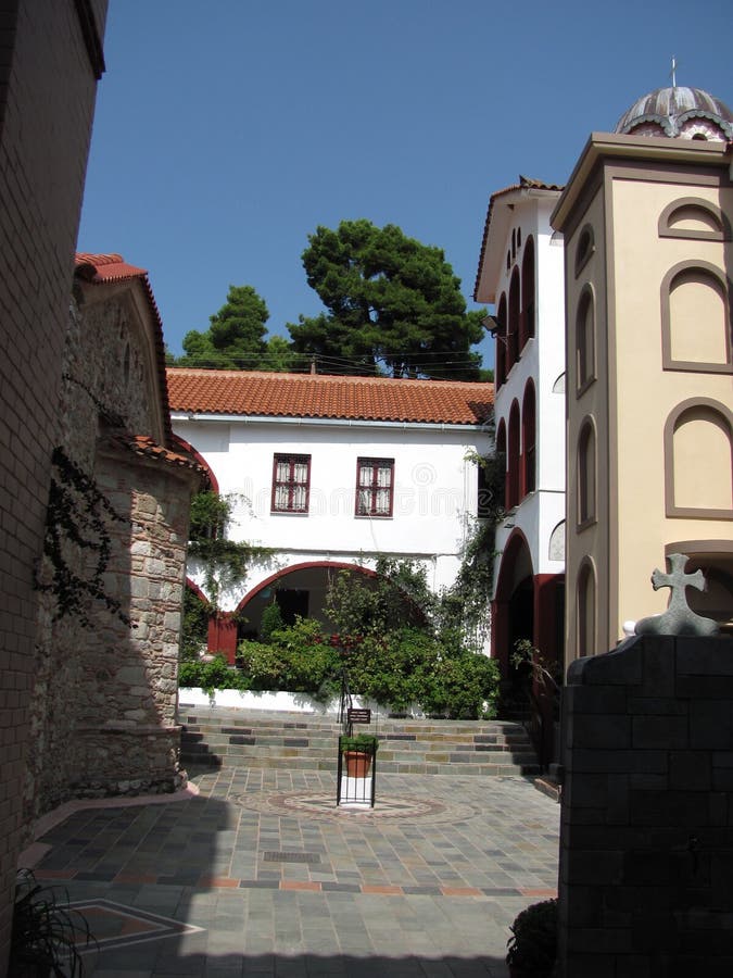 The monastery of St. David stock photo. Image of david - 116853216