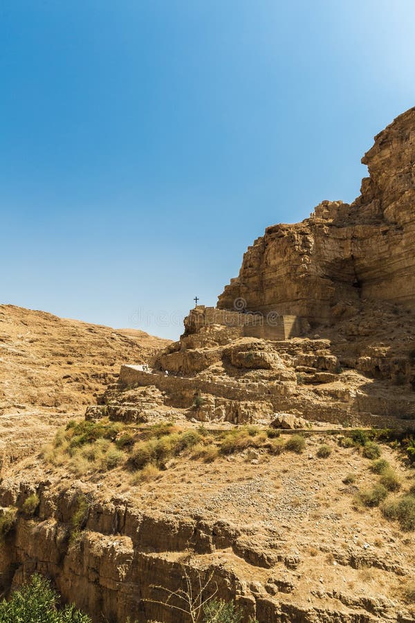 Monastery of St. George stock image. Image of palestinian - 65317489
