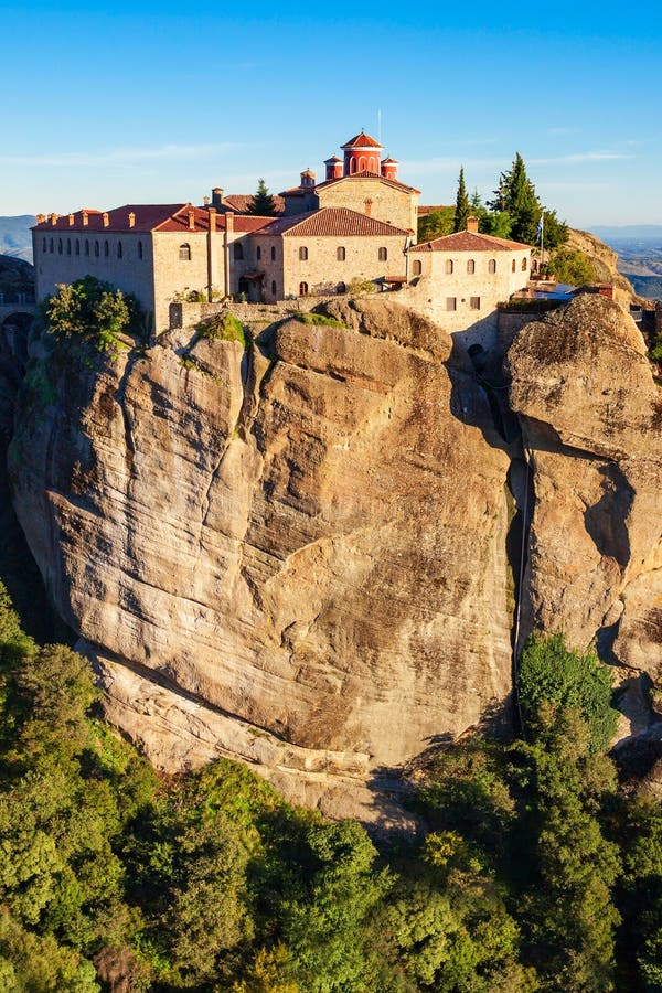 Meteora Monasteries Complex, Greece Stock Image - Image of europe ...