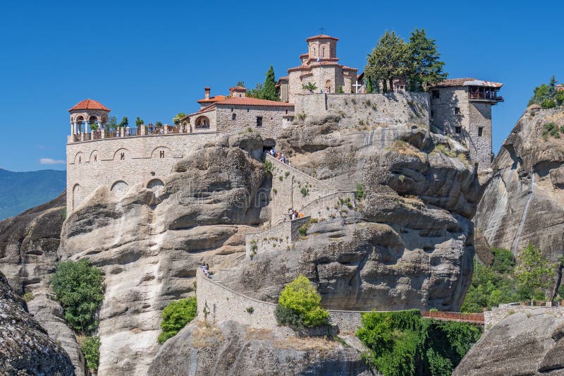 The Monastery of St. Varlaam, Eastern Orthodox Monastery, Part of the ...