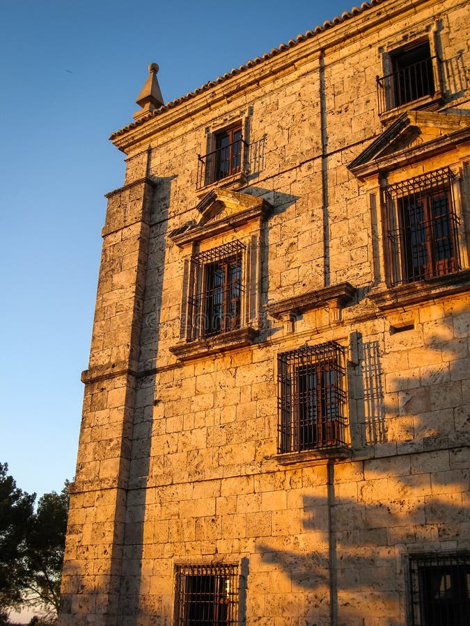 Monastery at Ucles, Castilla La Mancha, Spain Stock Image - Image of ...