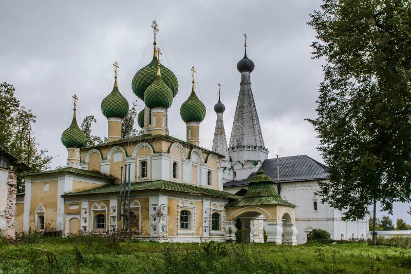 Monastery in Uglich stock image. Image of nature, religion - 62757921