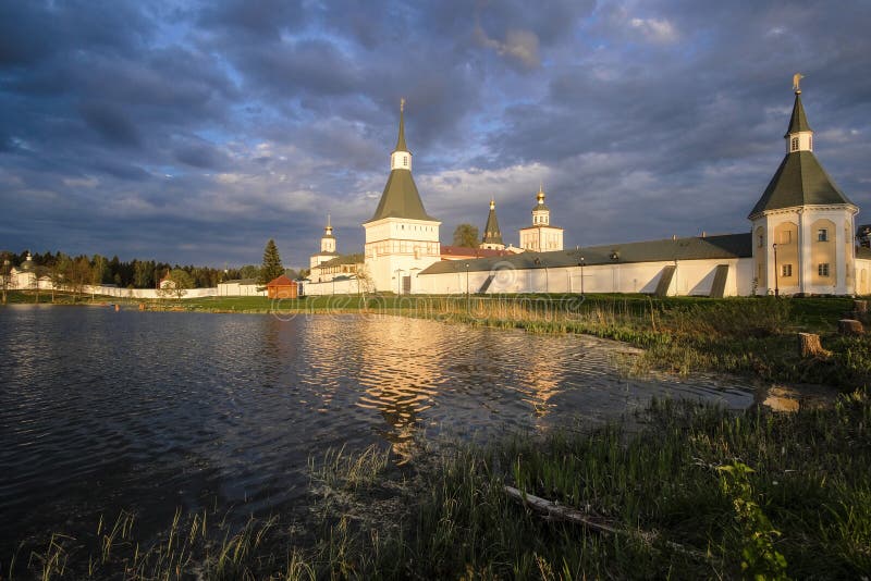 Monastery in Valdai, Russia Stock Photo - Image of valdai, exterior ...