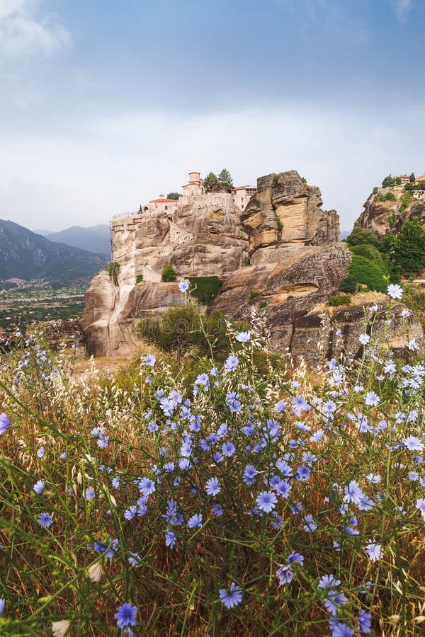 Monastery of Varlaam stock image. Image of cloister, beautiful - 74091137