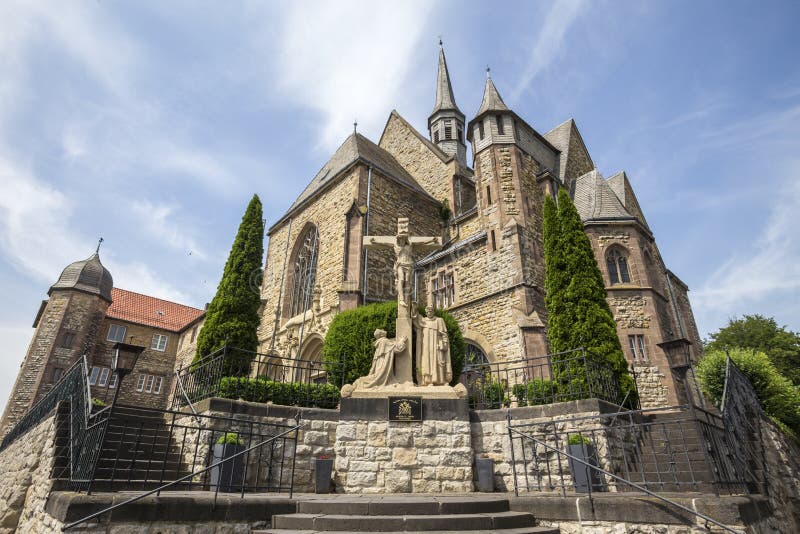 Historic Town Warburg Germany Stock Image - Image of sightseeing ...