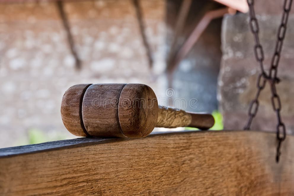Monastery Wooden Percussion Stock Image - Image of percussion, hammer ...