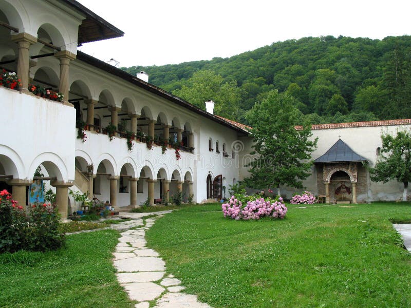 Monastery stock image. Image of pace, trees, religion - 31471979