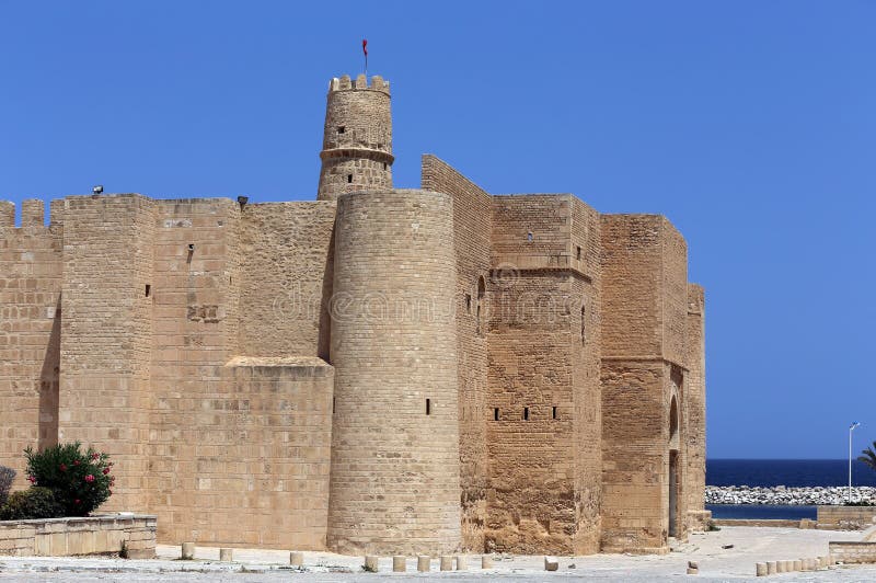Monastir Ribat stock image. Image of architecture, sousse - 78958097