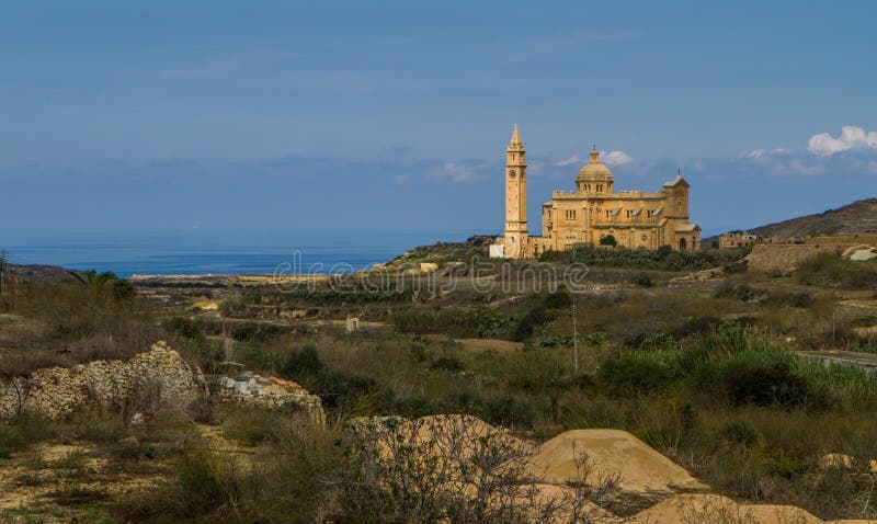 Monastry at Gozo, Malta stock image. Image of destination - 52056069