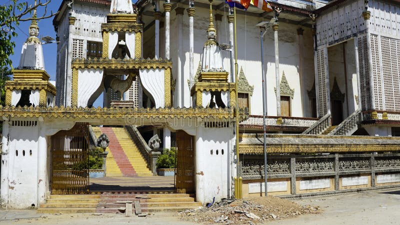 Monastry in phnom penh stock photo. Image of asia, travelling - 316777726