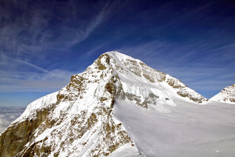 Eiger, Monch, and Jungfrau in Switzerland Stock Photo - Image of ...