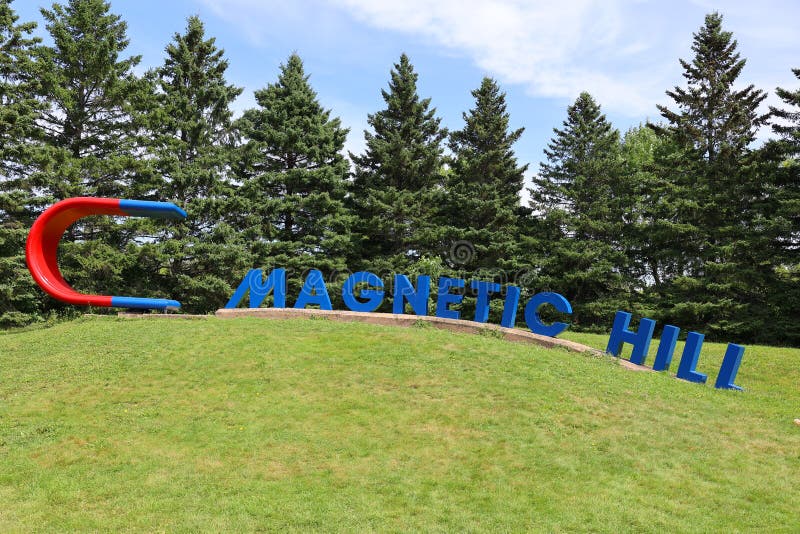 Sign of the Magnetic Hill is an Example of a Gravity Hill, Editorial ...