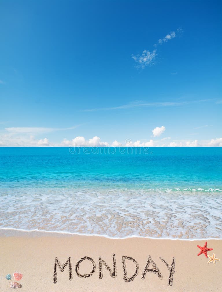 Happy Monday Beach Stock Photos - Free & Royalty-Free Stock Photos from ...