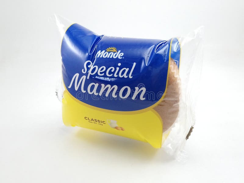 Monde Special Mamon Classic Flavor in Manila, Philippines Editorial ...