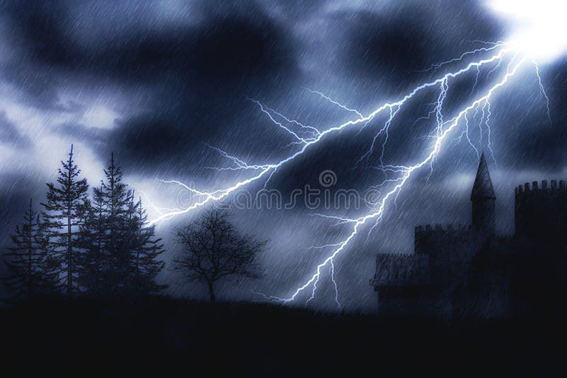 Mondes fantastiques illustration stock. Illustration du extérieur ...