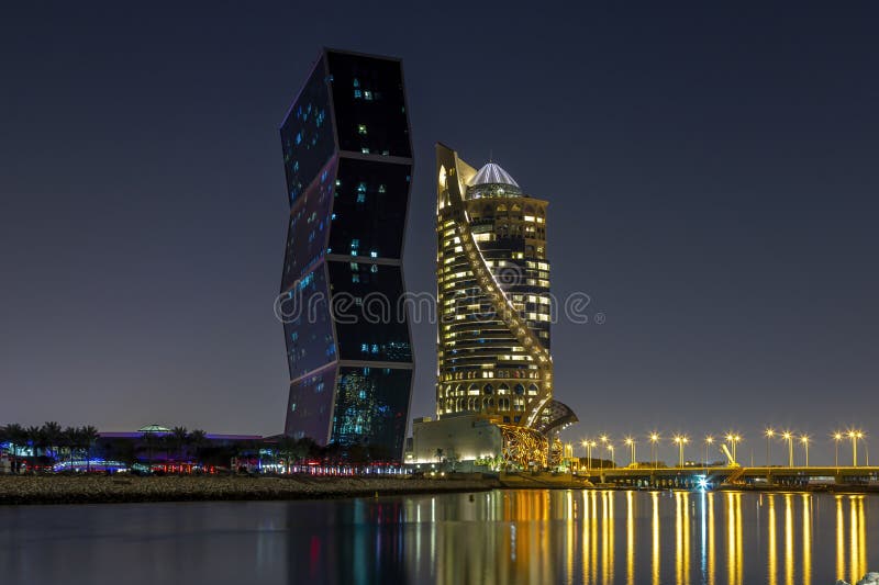 Mondrian Hotel Doha Qatar editorial stock photo. Image of famous ...