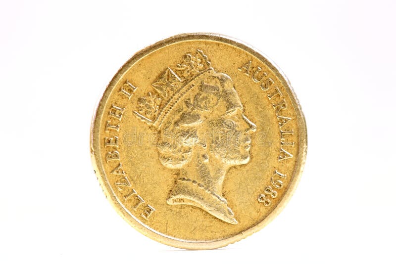 Moneda australiana foto de archivo. Imagen de dinero - 14945792