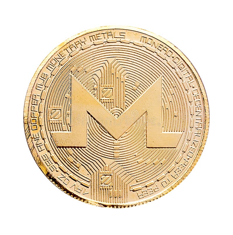 Moneda Crypto de Monero imagen editorial. Imagen de negocios - 120362230