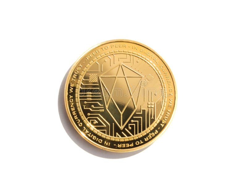 Moneda De Oro Digital De La Moneda Crypto - FOE Imagen de archivo ...