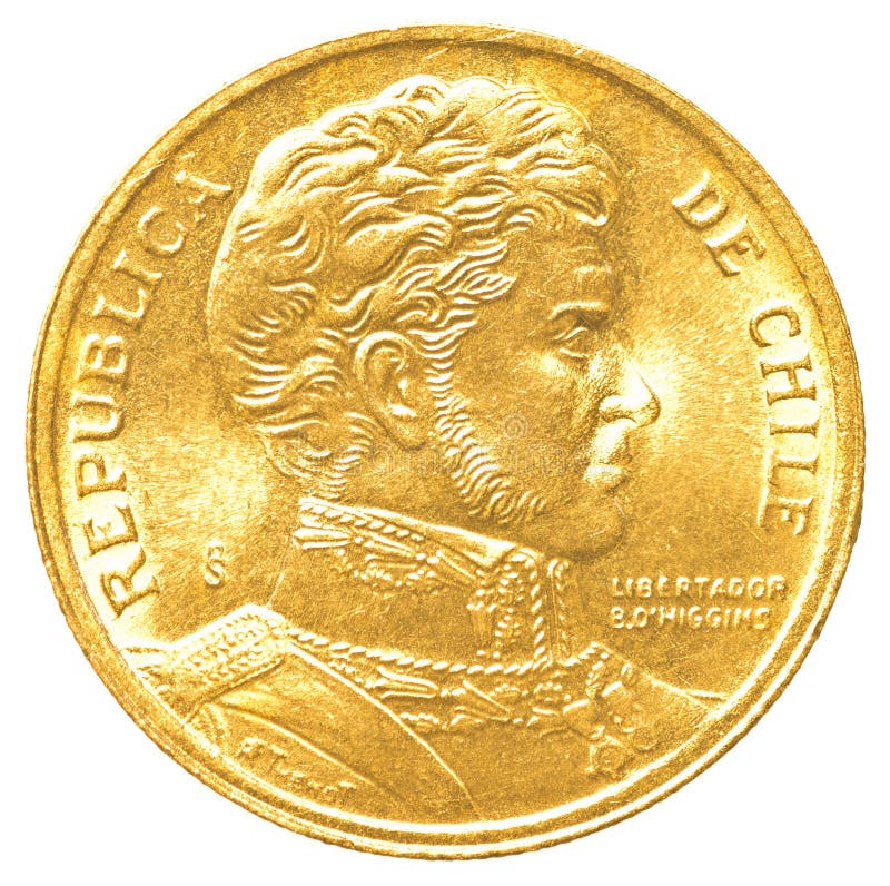 Pesos Chilenos De Varios Colores Imagen de archivo - Imagen de finanzas ...