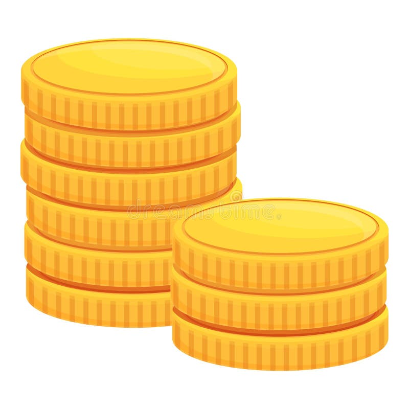 Monedas De Oro Dinero Icono Estilo De Dibujos Animados Ilustración del ... Monedas De Oro Dinero Icono Estilo De Dibujos Animados Ilustración del ...