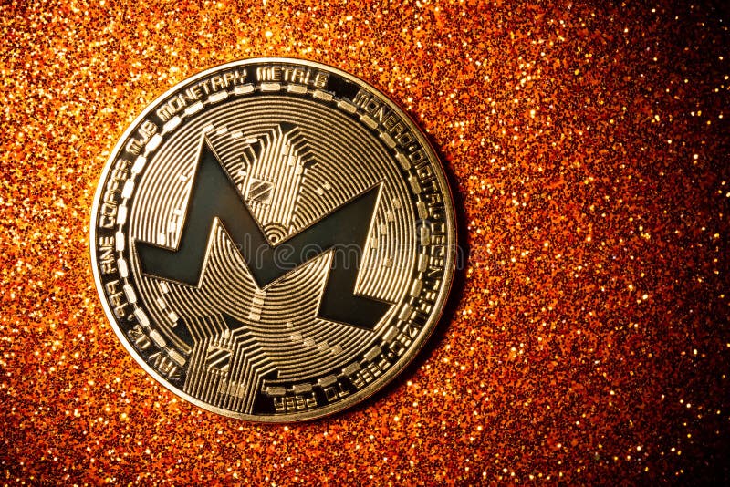 Monero coin stock image. Image of finance, digital, virtual - 168648863
