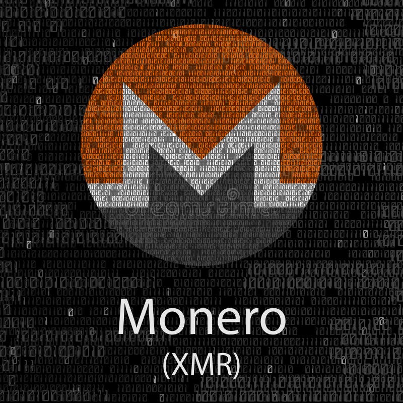 Monero Cryptocurrency Background Editorial Photography - Illustration ...