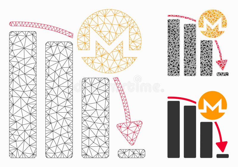Monero Epic Fail Chart Vector Mesh Carcass Model and Triangle Mosaic ... Monero Epic Fail Chart Vector Mesh Carcass Model and Triangle Mosaic ...