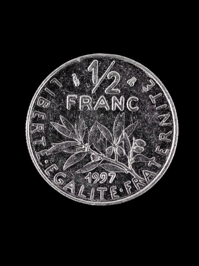 Moneta del franco francese immagine stock. Immagine di europeo - 16680969