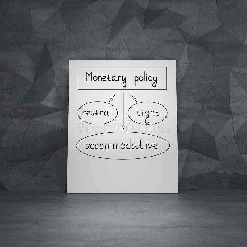 Monetary policy plan stock photo. Image of scheme, interior - 48735546