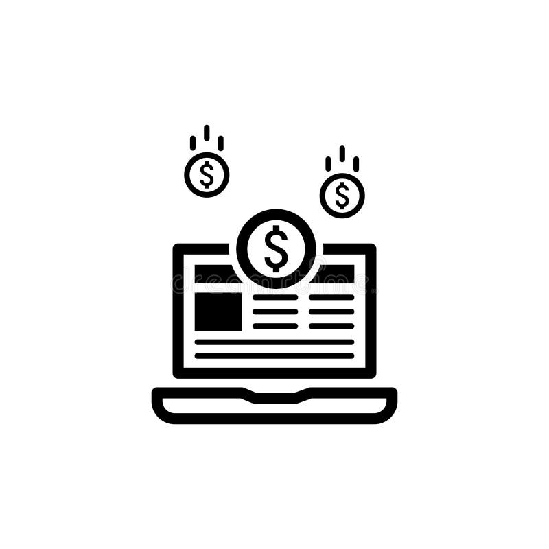Monetization Icon Vector from Seo and Marketing Concept. Thin Line ...