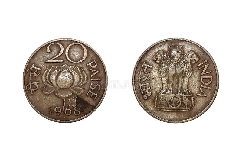 20 Paise 1968 Coin India Stock Photos - Free & Royalty-Free Stock ...