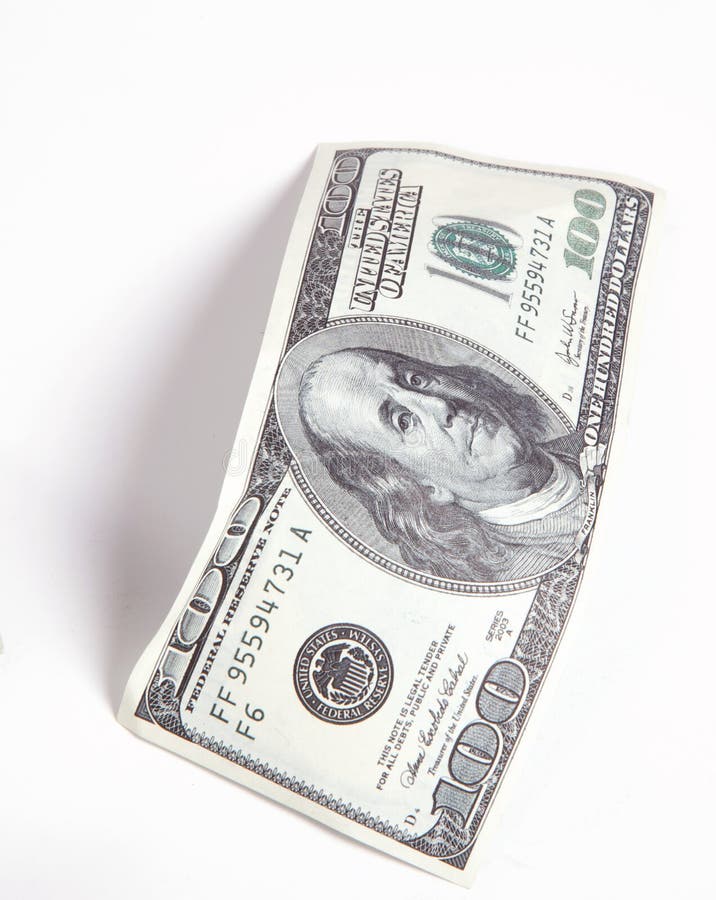 Money, 100 Dollars stock photo. Image of bill, insurance - 22472044