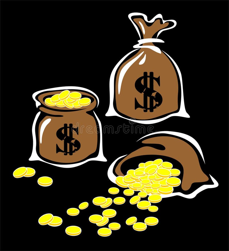Gold Coin Scatter Stock Illustrations – 1,412 Gold Coin Scatter Stock ...
