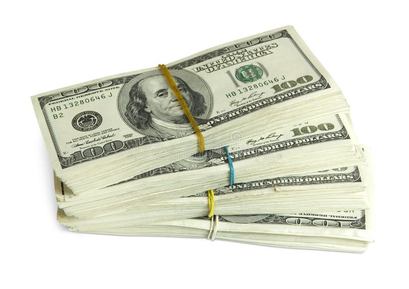 Money stack stock image. Image of cash, savings, stack - 20912061
