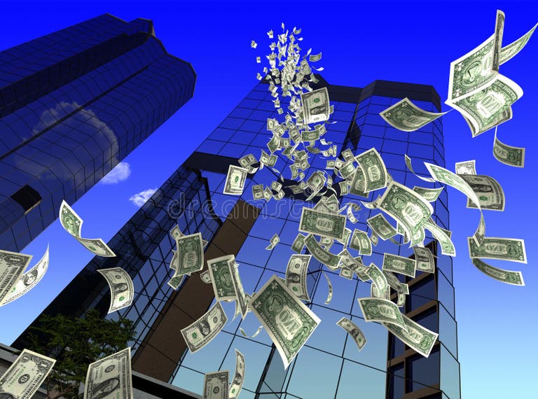 Falling Money Window Stock Illustrations – 61 Falling Money Window ...